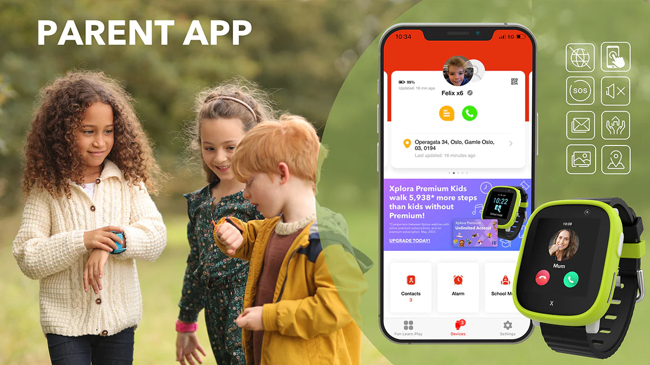 Get the full overview with Xplora's smart parenting app! – Xplora IE